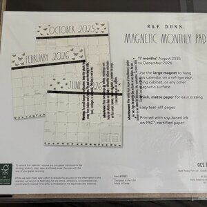Rae Dunn | Office | Rae Dunn 7 Month Calendar | Poshmark